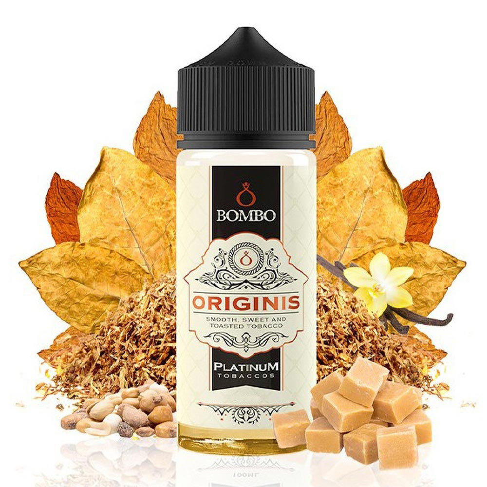 Bombo Platinum Tobaccos Originis 30ml/120ml Flavorshot - Vape-Box